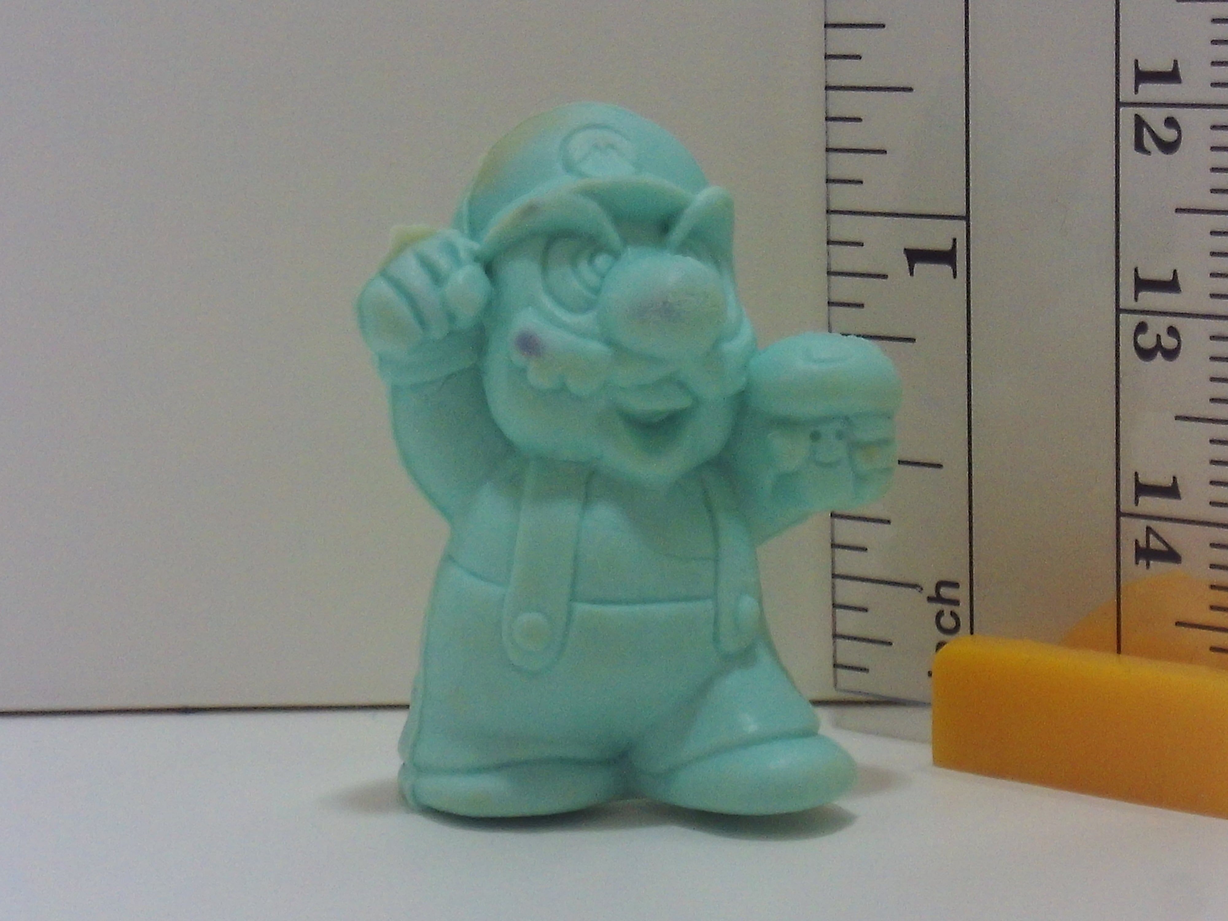 Vintage Super Mario Bros. Japanese Rubber Nintendo Keshi Figure Toy ...