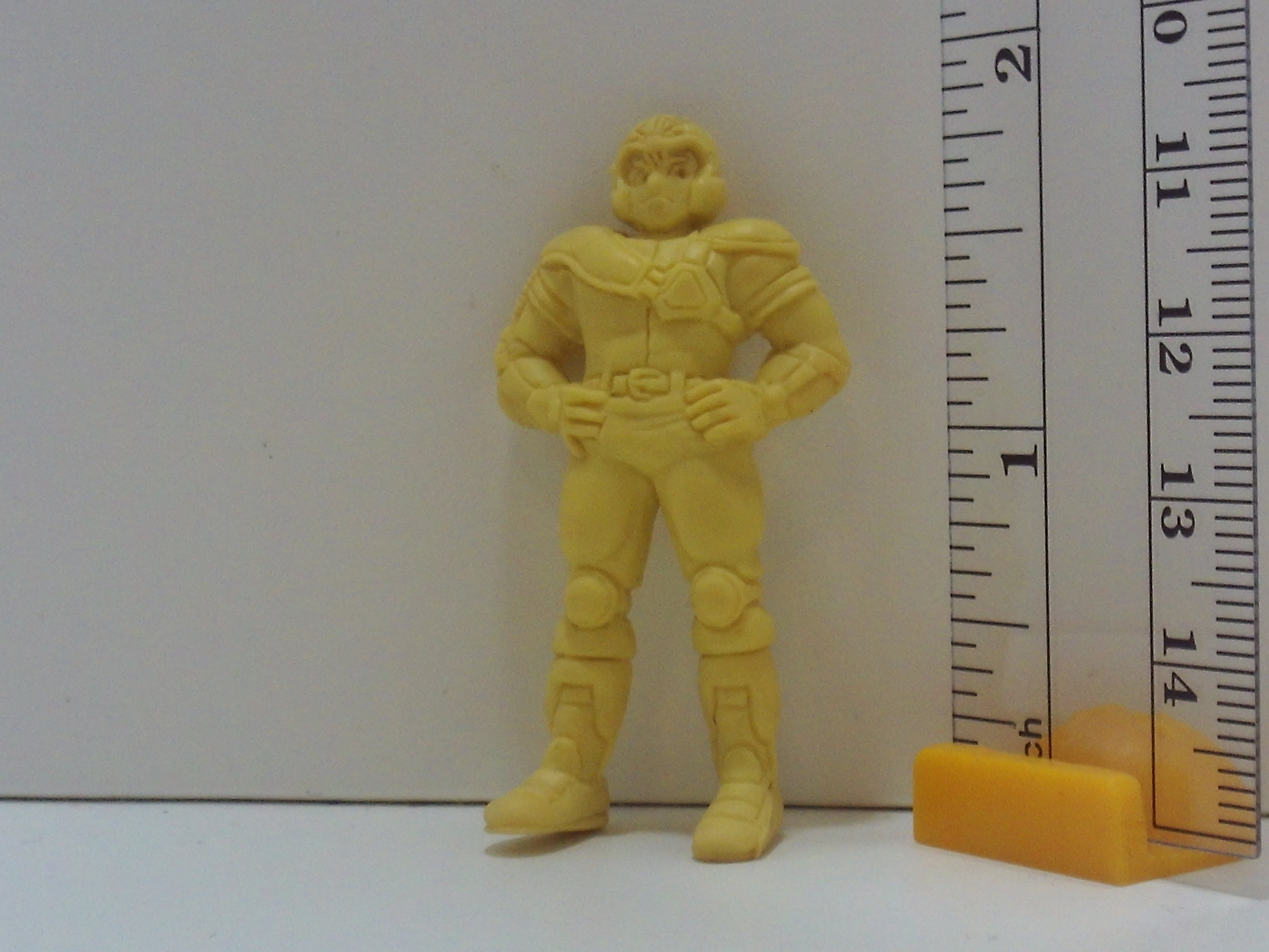Tsuyoshi Go Q Choji Ikkiman Anime Japanese TV Show Rubber Keshi Figure ...