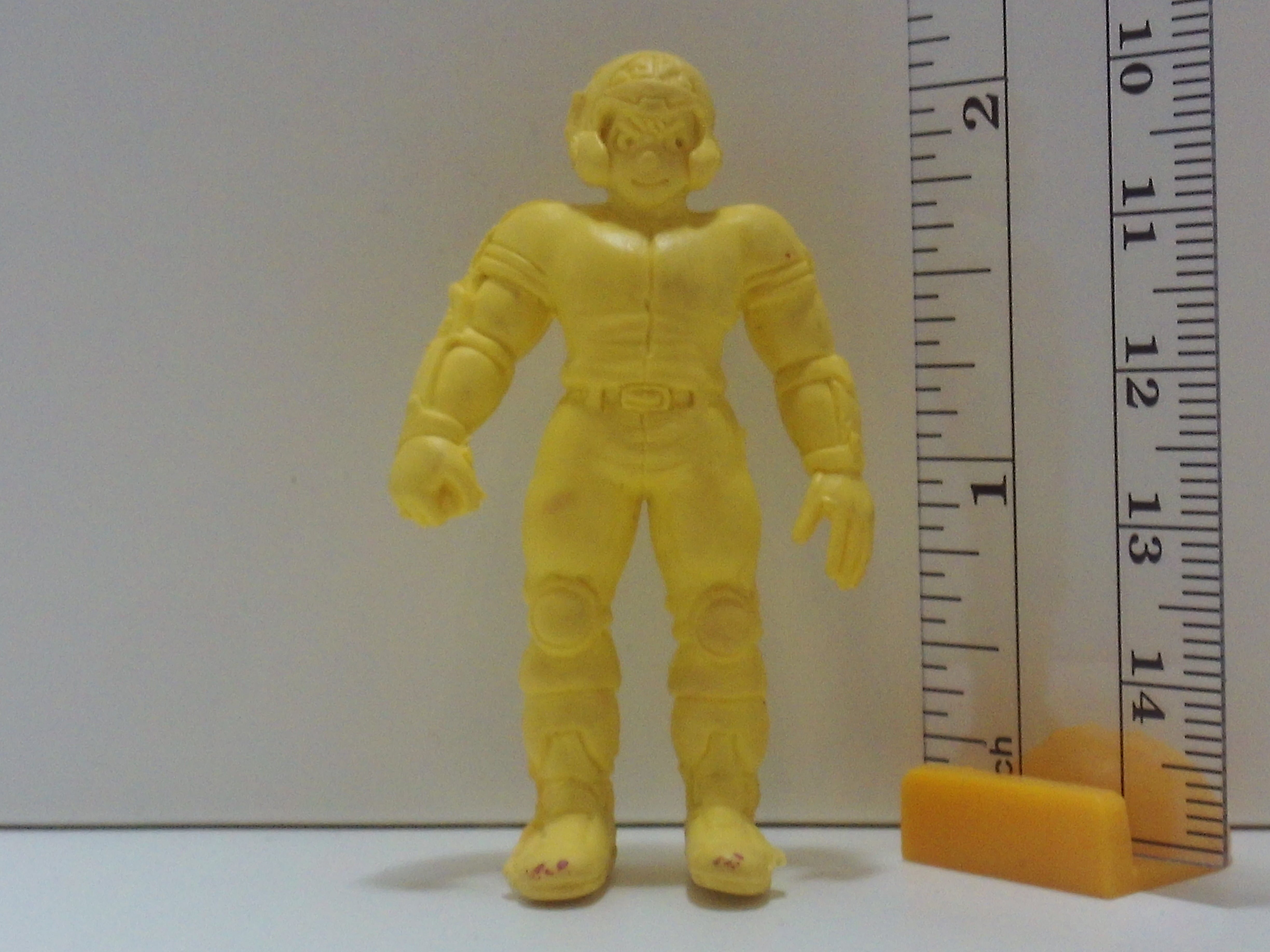 Tsuyoshi Go Q Choji Ikkiman Anime Japanese TV Show Rubber Keshi Figure ...